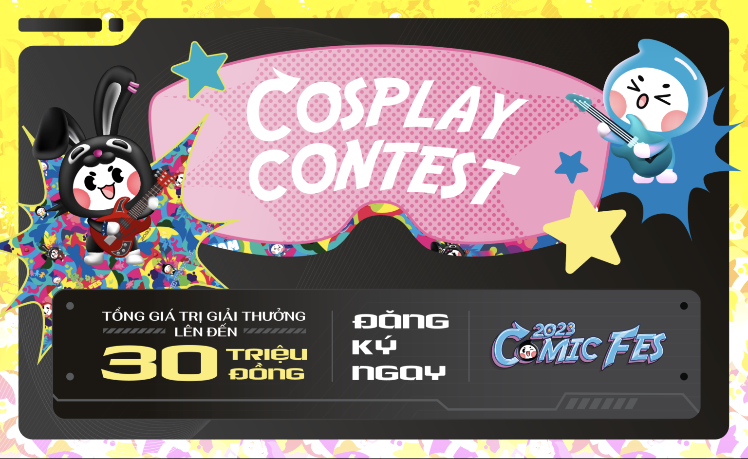 THỂ LỆ CUỘC THI COMIC FES COSPLAY CONTEST 2023 – Comicola